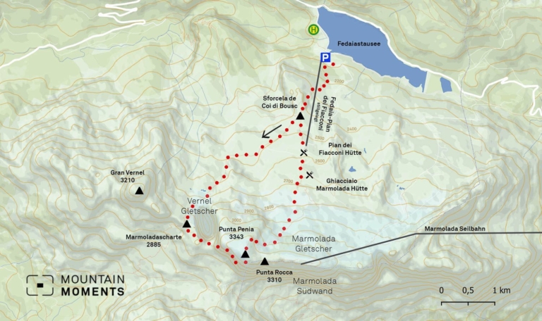 Marmolada Via Ferrata Hike - Dolomites Tallest Mountain | Mountain Moments