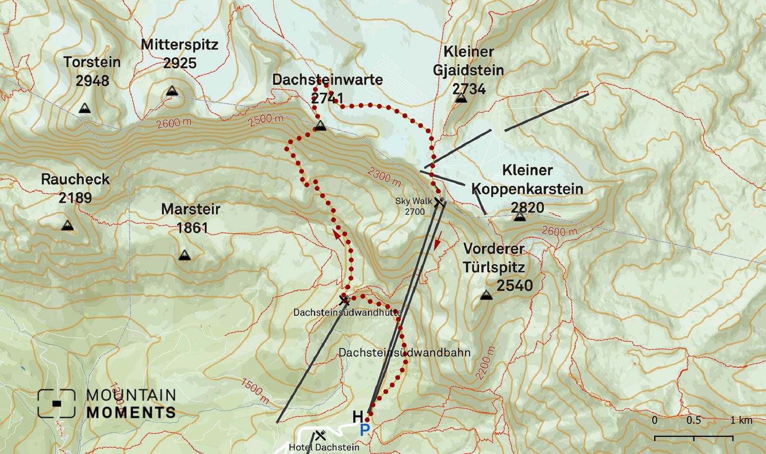 Dachstein Südwand Via Ferrata Hike in Eastern Alps - Tips and Map ...