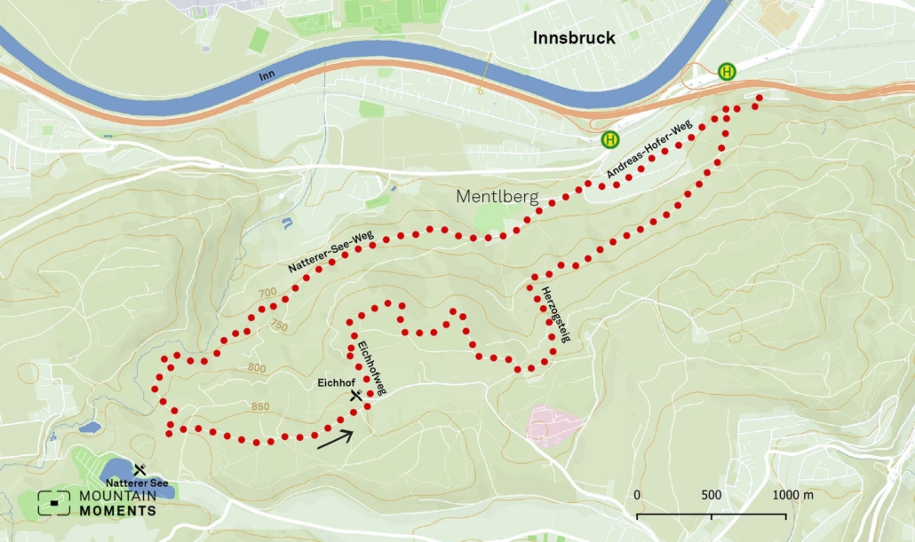 Alpine Run on a 9km Innsbruck’s Eichhoftrail: Map & Tips | Mountain Moments